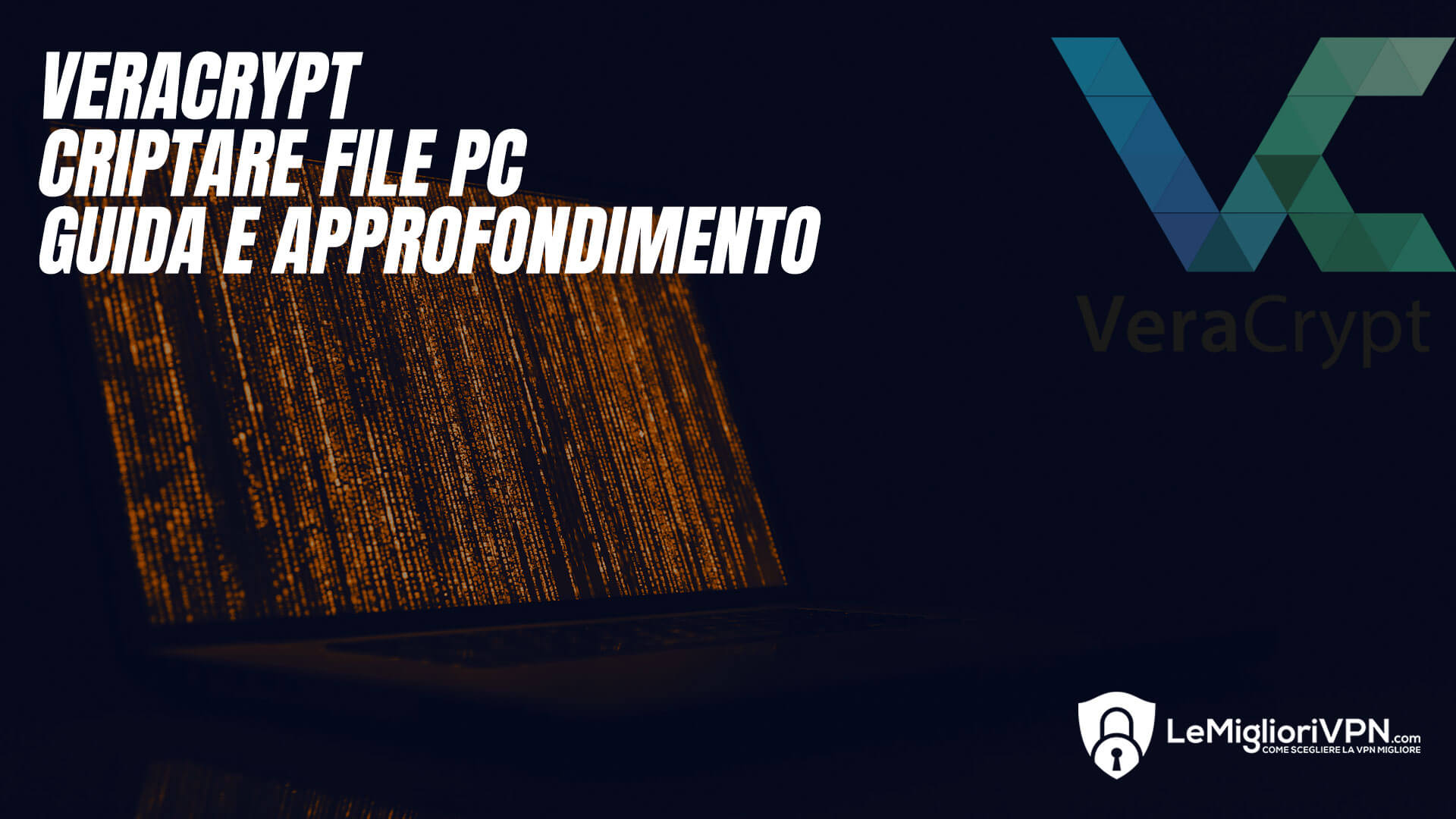 Criptare file del computer con Veracrypt